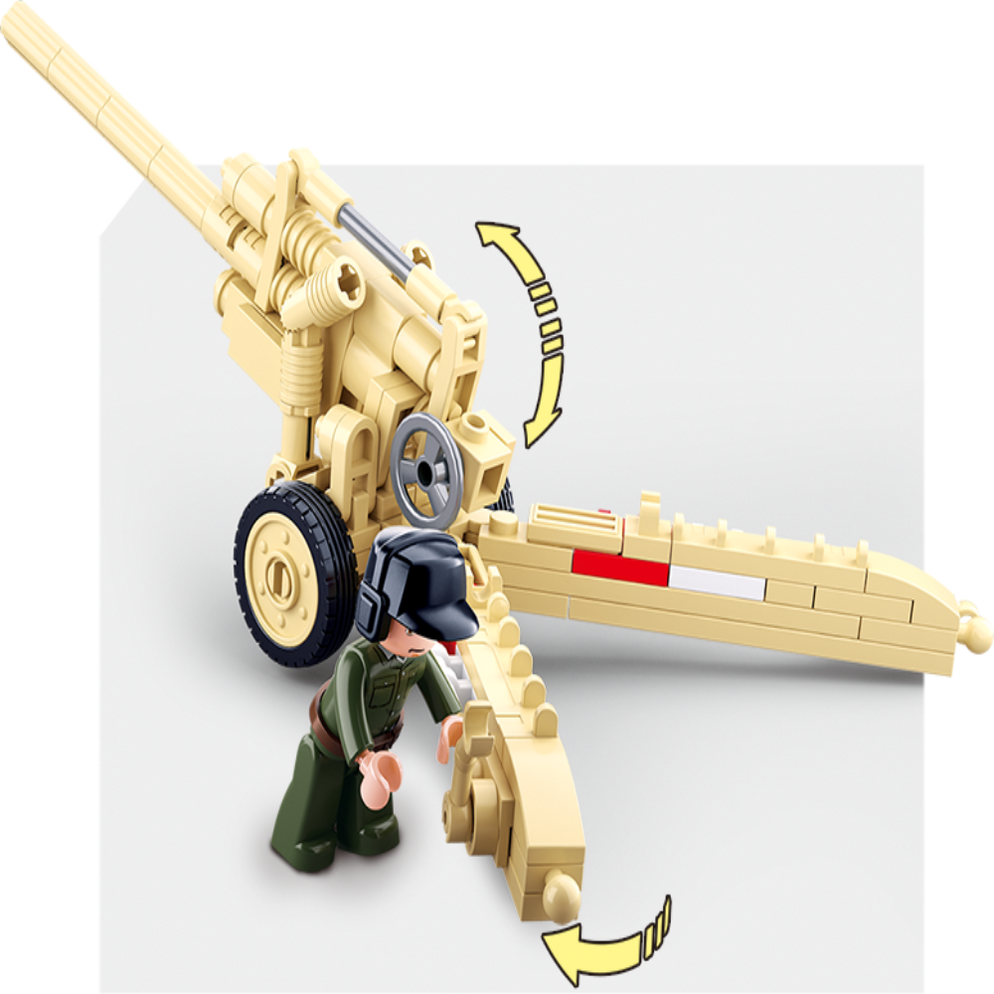 Sluban M38-B0695 WWII WW2 Half Track Armoured Vehicle - 460 Pcs — Toycra