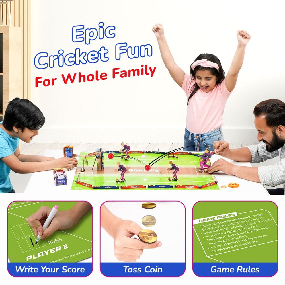 Smartivity Cricket Mania DIY STEM Educational Fun Game — Toycra