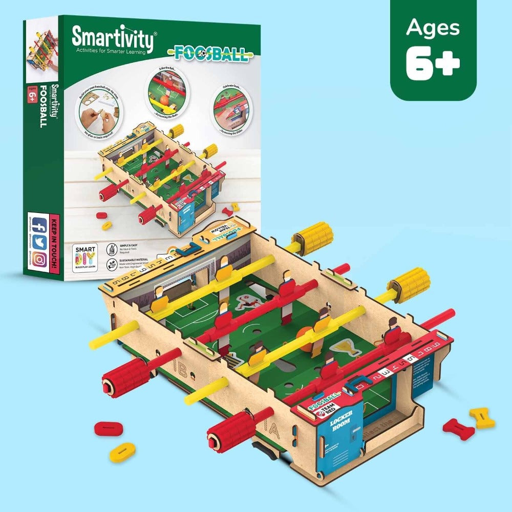 Smartivity DIY Foosball STEM Educational Fun Game — Toycra