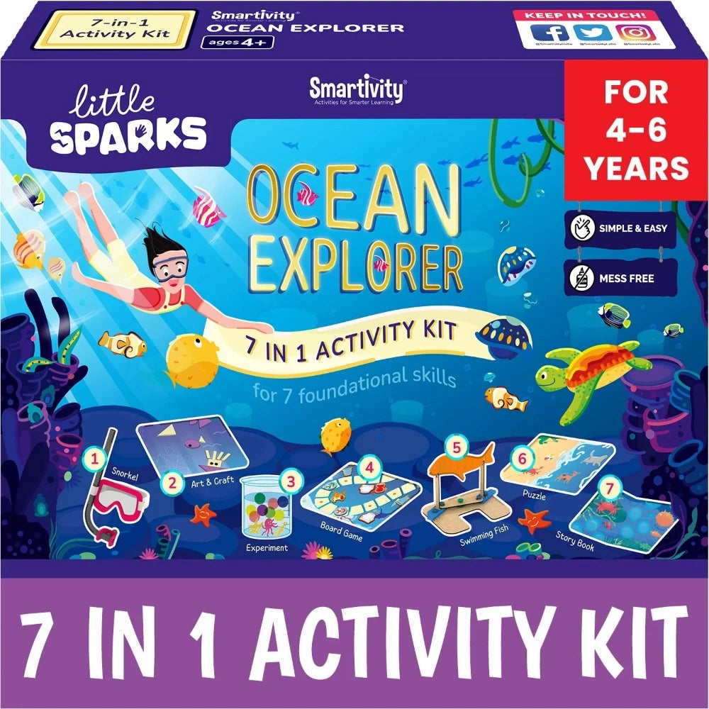 Smartivity Ocean Explorer 7 in 1 Activity Kit — Toycra