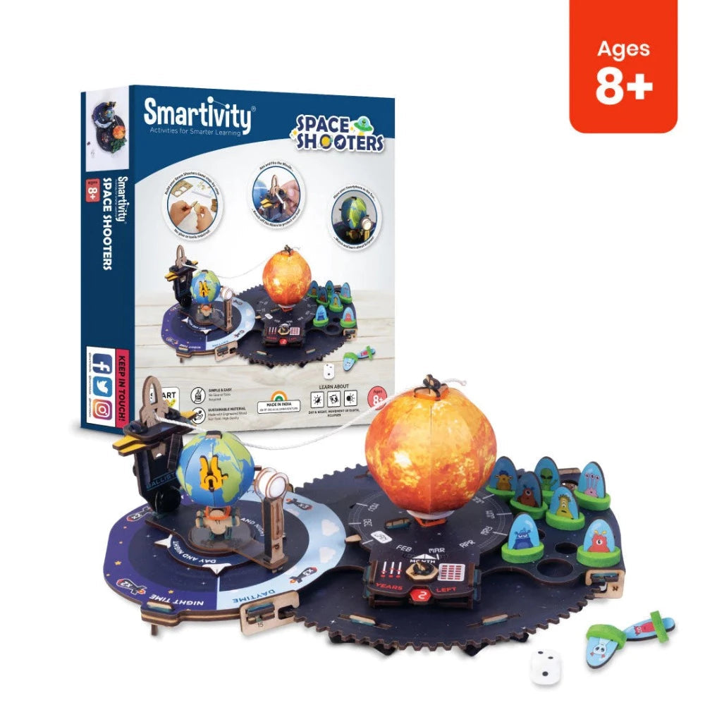 Smartivity Space Shooters DIY STEM Fun Toy — Toycra