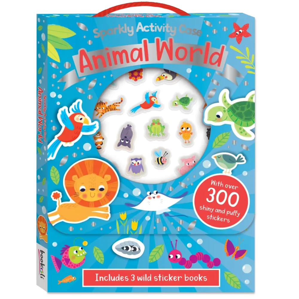 Sparkly Activity Case Animal World — Toycra