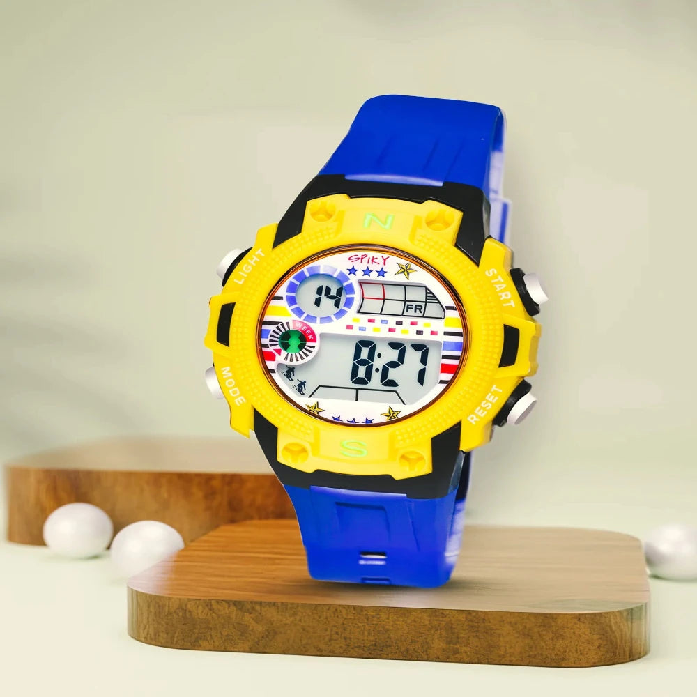 Spiky Spkeva20 Unique Round Digital Sports Watch — Toycra