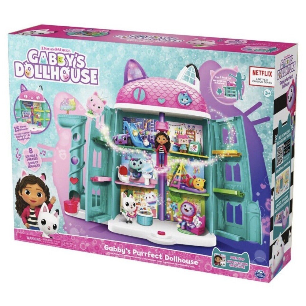 Spin Master Gabby’s Purrfect Dollhouse Playset — Toycra