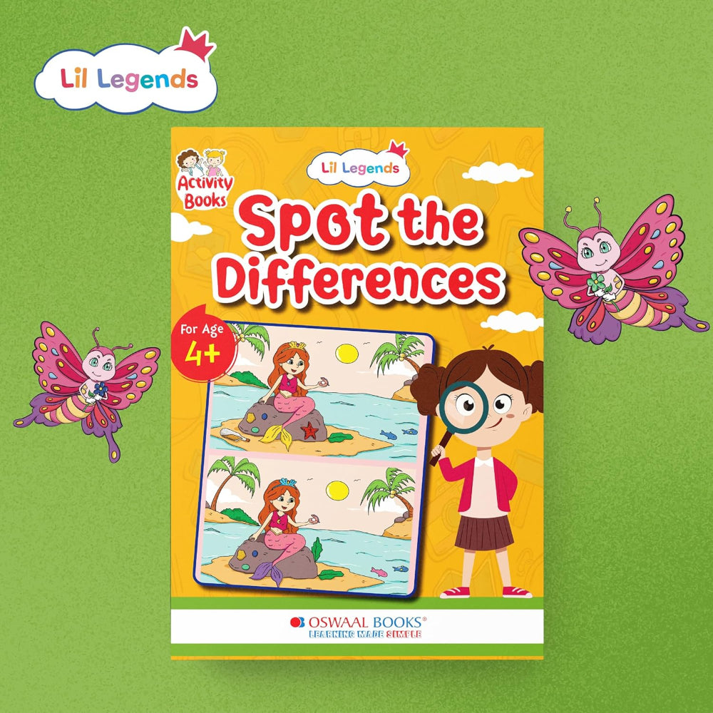 Spot The Difference Activity Book — Toycra