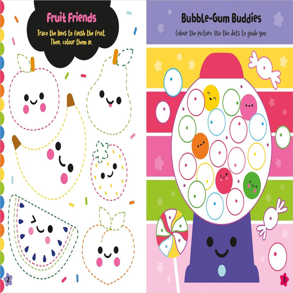 Squishy Friends Foodie Cuties Activity Book — Toycra