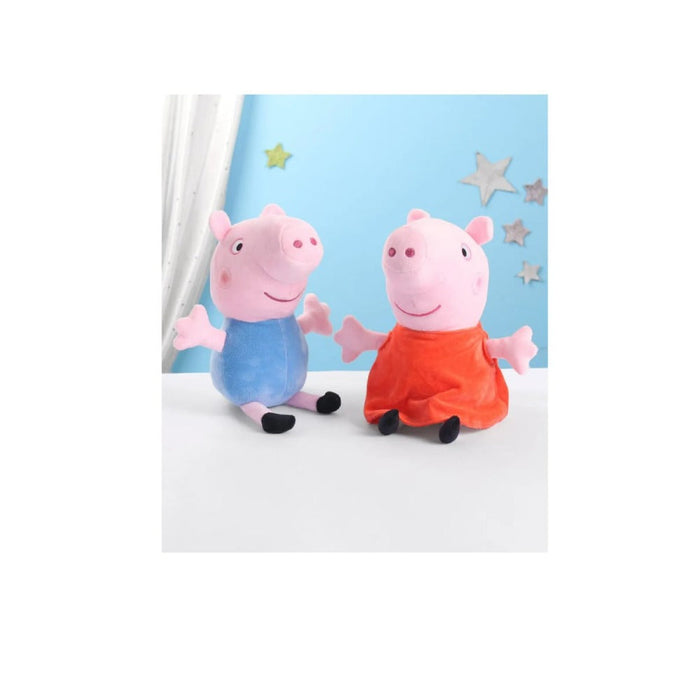 Striders Impex Peppa Pig & George Combo Plush Soft Toy — Toycra