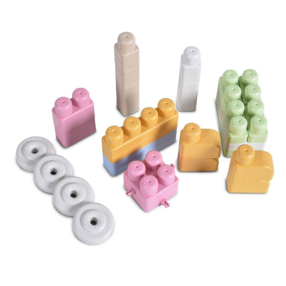 Sunta Mijoy Rice Husk Toy Blocks - 30 Pcs — Toycra