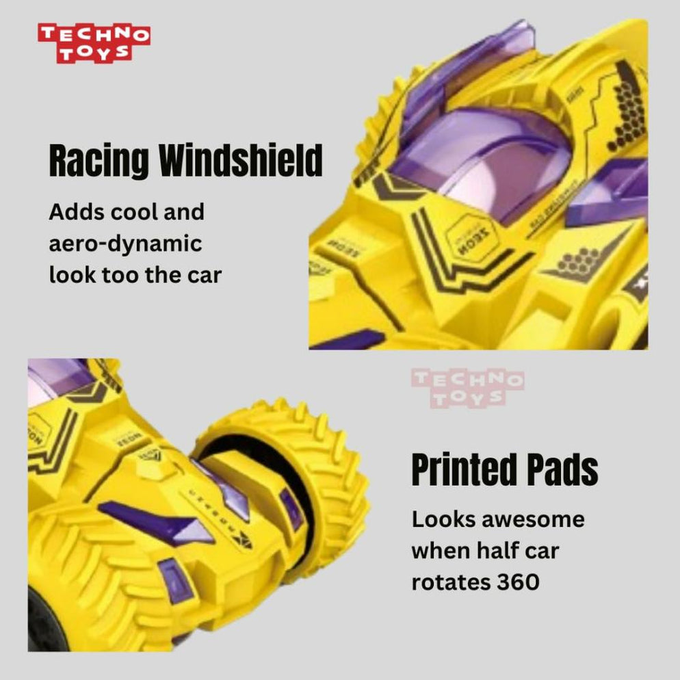 Techno Toys Push and Go Stunt Racing Toy Car (Pack of 2 ) — Toycra