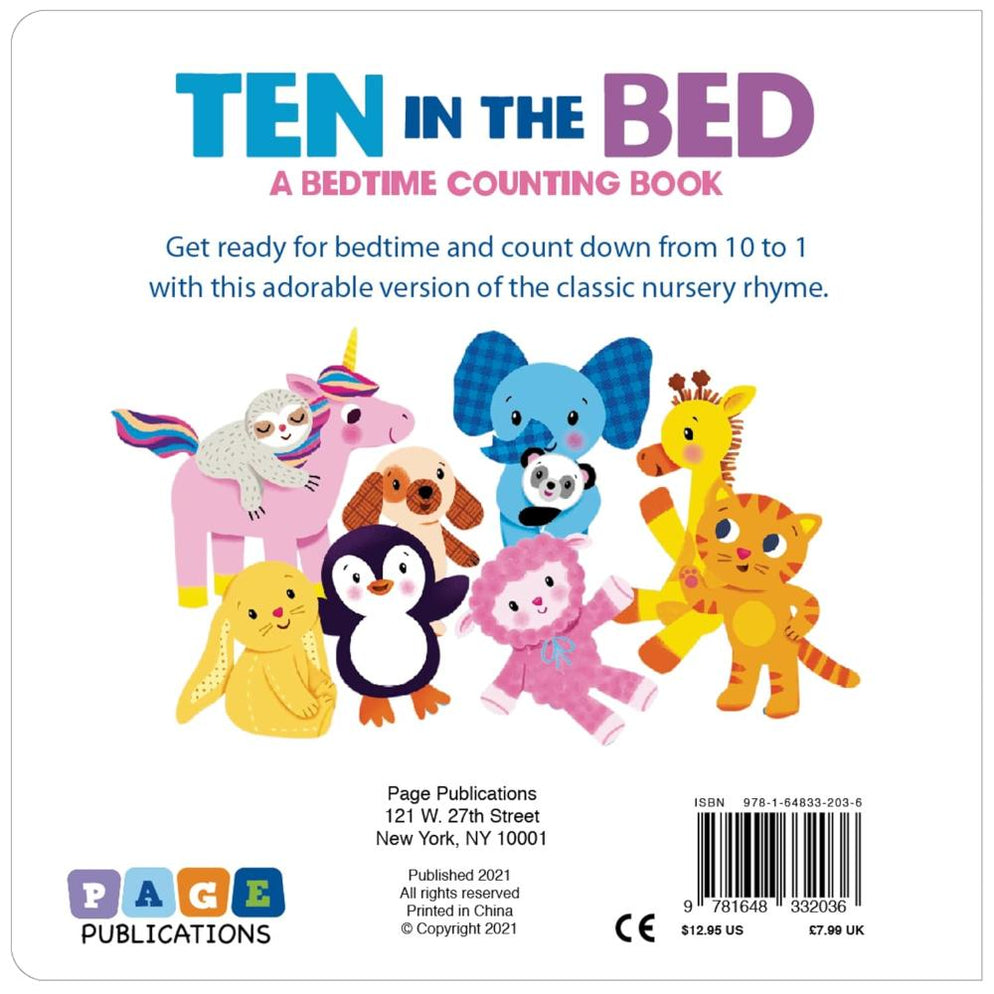 Ten In The Bed - A Bedtime Counting Book — Toycra