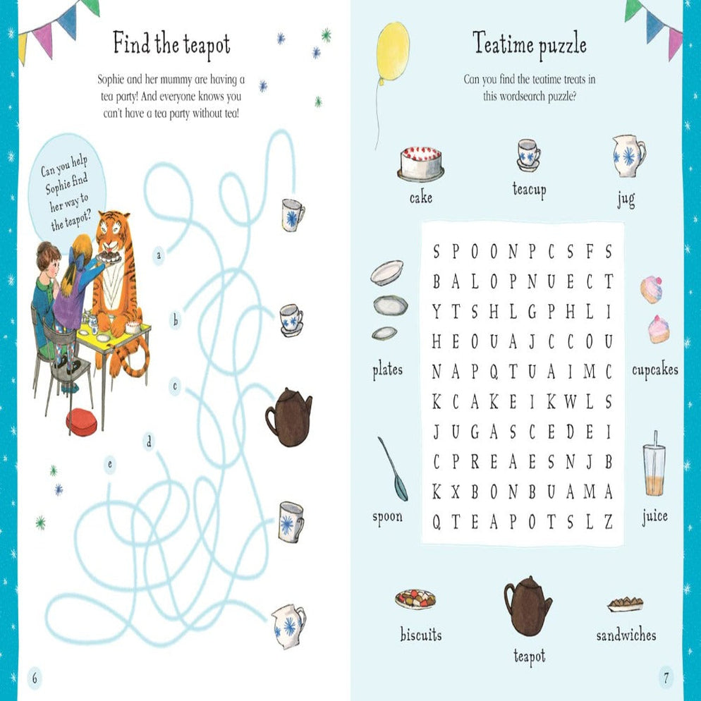 The Tiger Who Came To Tea Activity Book — Toycra