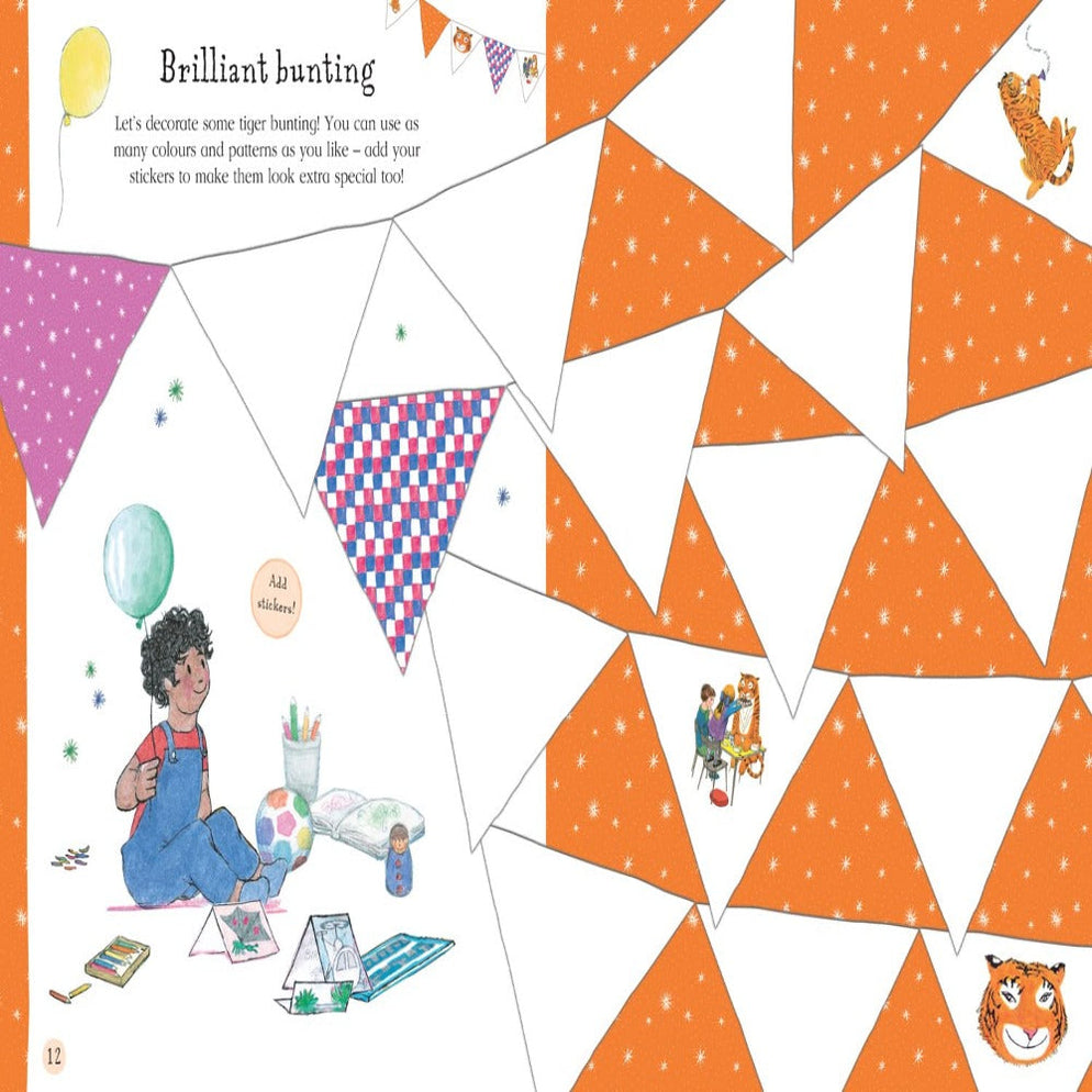The Tiger Who Came To Tea Activity Book — Toycra