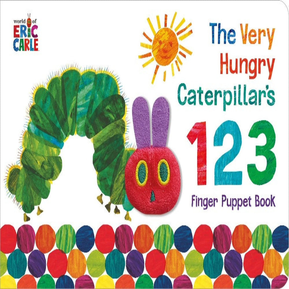 The Very Hungry Caterpillar 123 Finger puppet Book — Toycra
