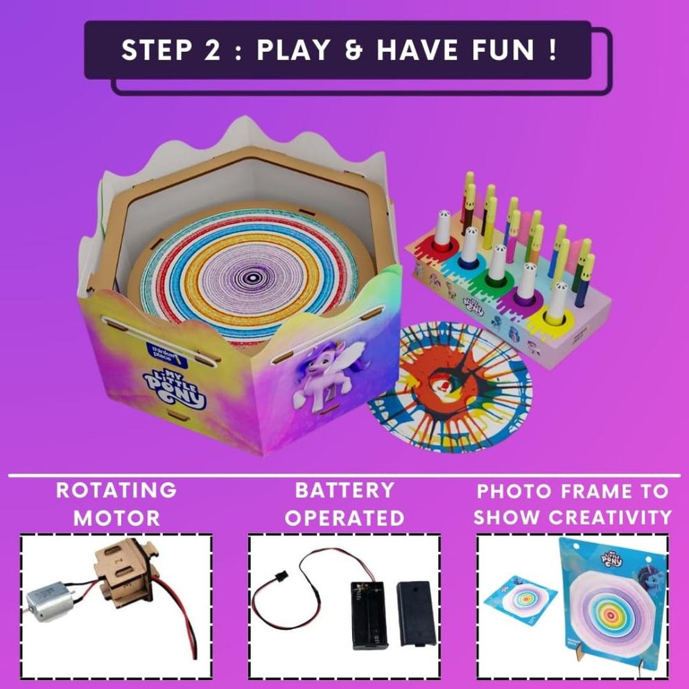 ThinkerPlace My Little Pony Spin Art Machine — Toycra