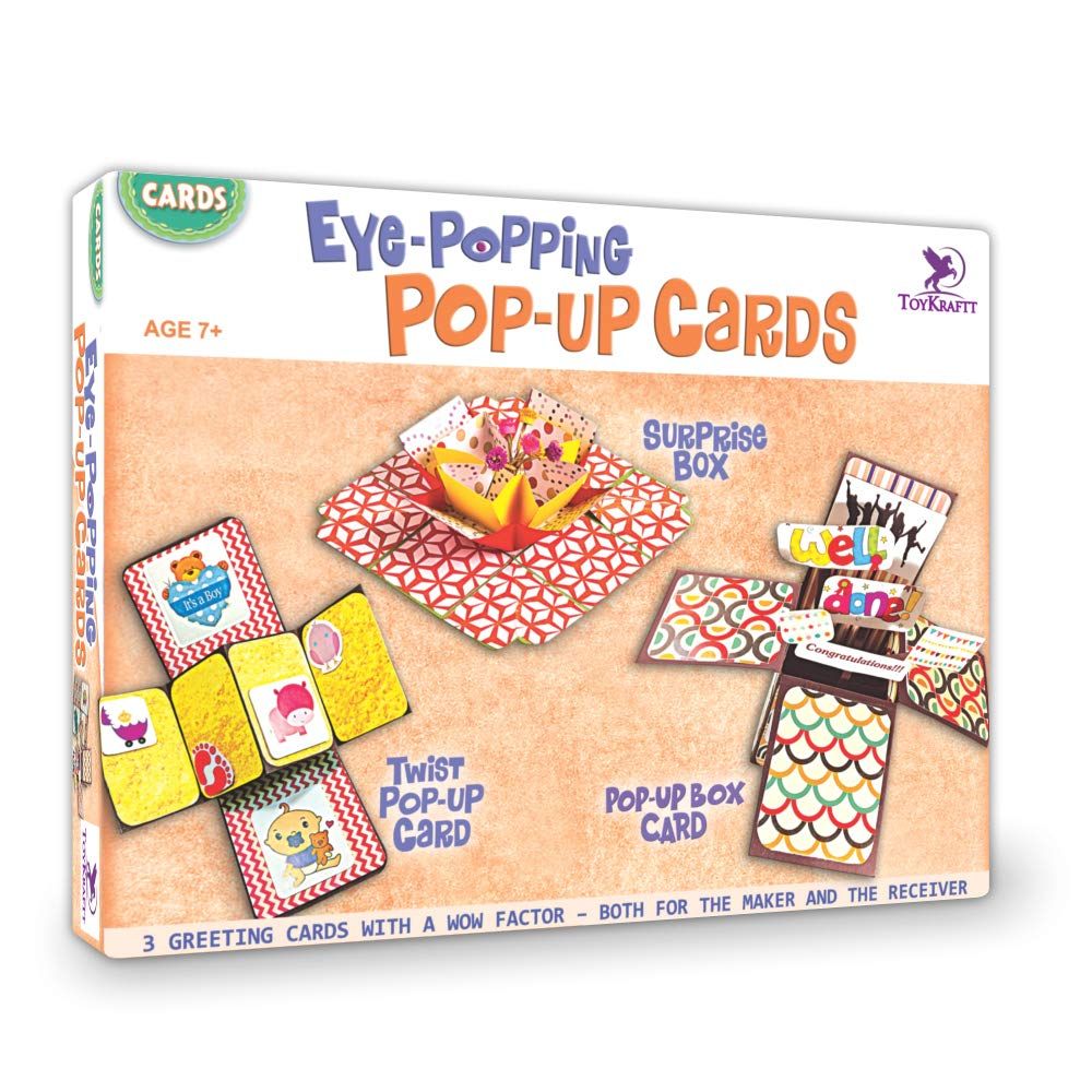 Toykraftt Eye-Popping Pop-Up Cards — Toycra