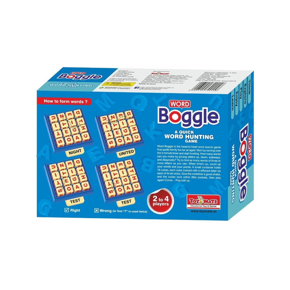 Toymate Word Boggle – A Quick Word Hunting Game for Kids & Familie — Toycra