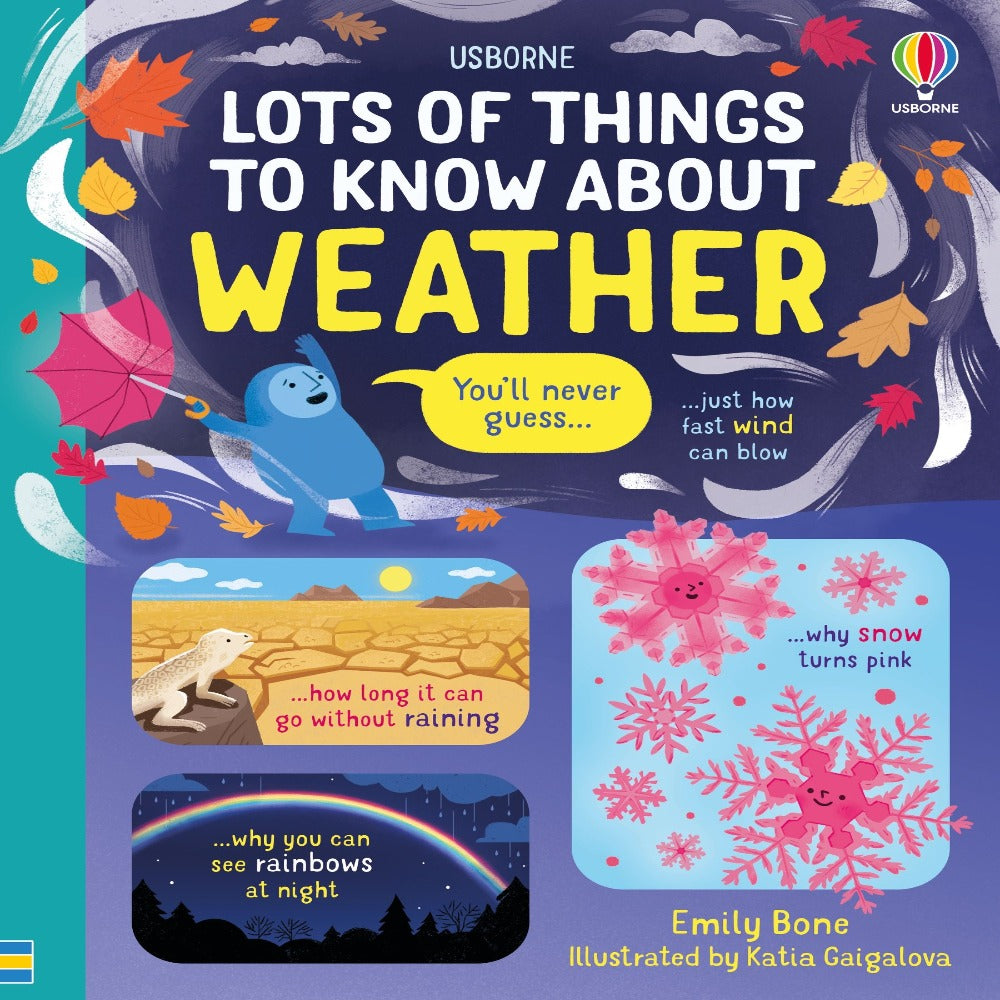 Usborne Lots Of Things To Know About Weather — Toycra