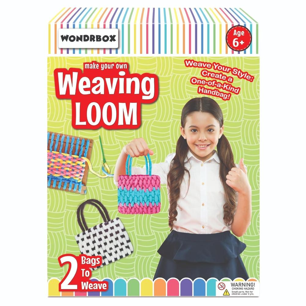 Wondrbox Make Your Own Weaving Loom — Toycra