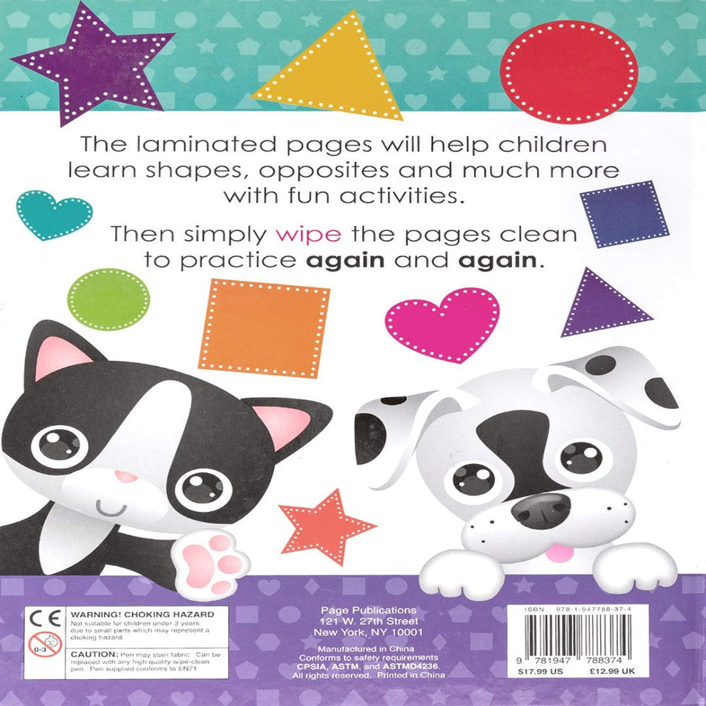 Write And Wipe Shapes, Opposite And More — Toycra