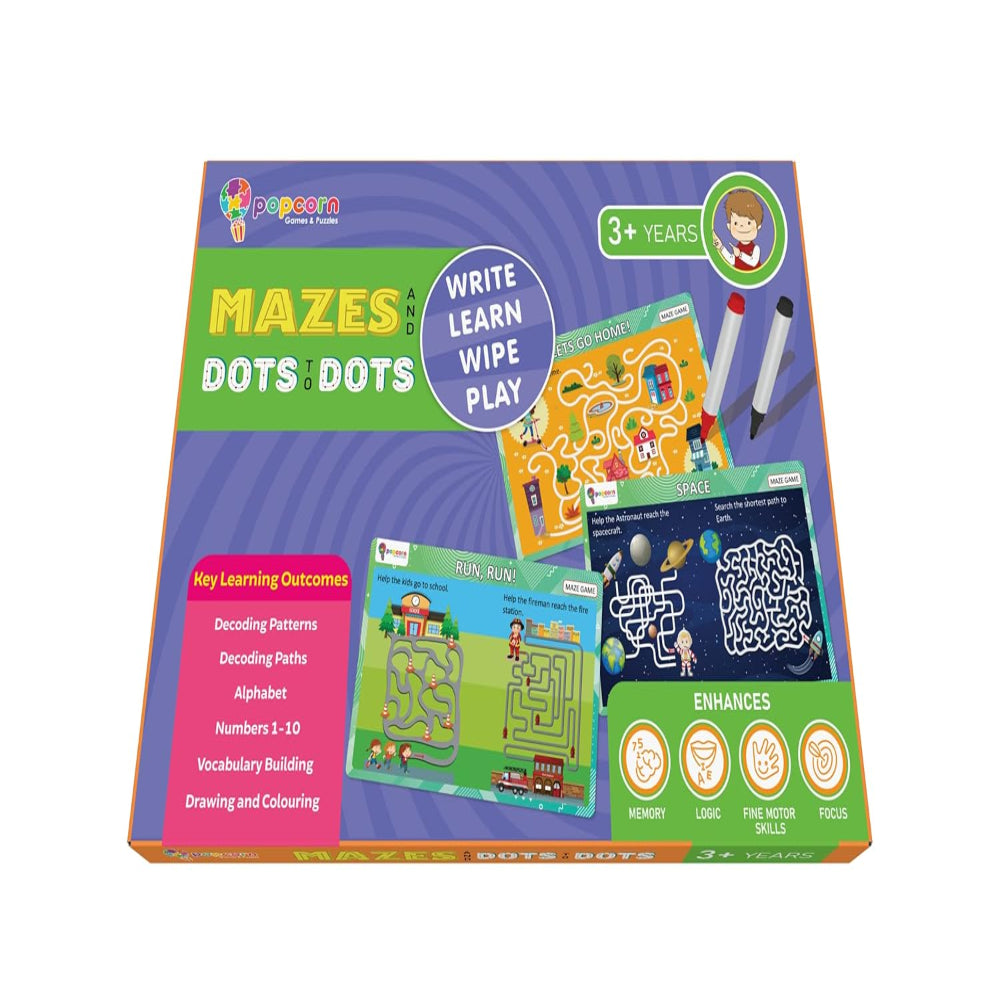 Write & Wipe Activity Mats — Toycra