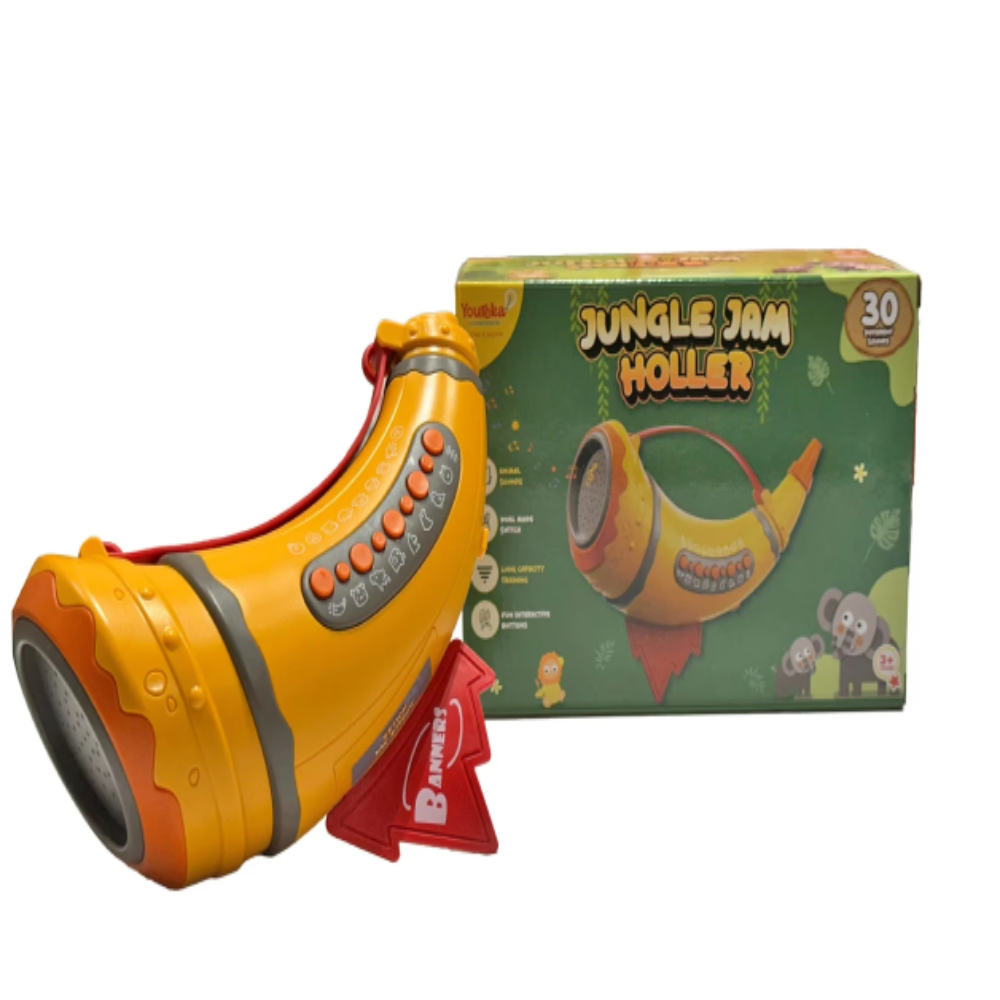 Youreka Jungle Jam Holler Animal Sound Trumpet Musical Toy — Toycra