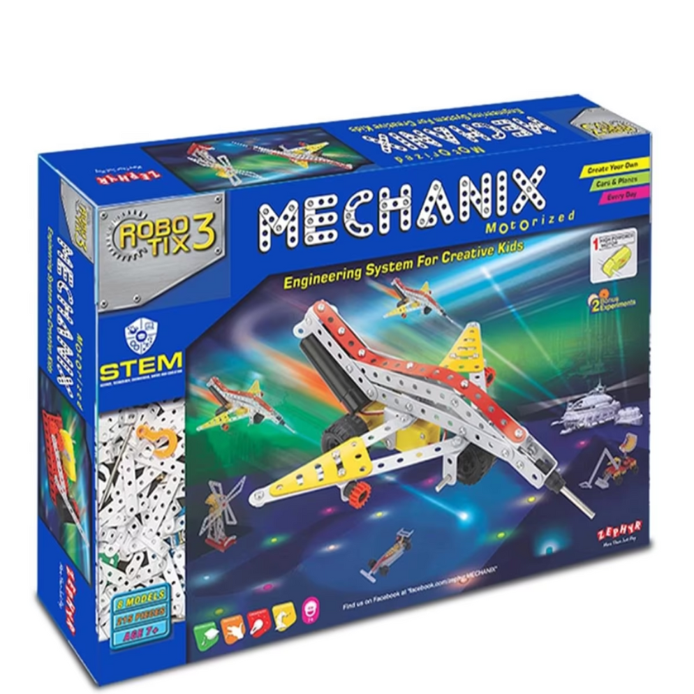 Zephyr Mechanix Motorized Robotix Construction Set — Toycra