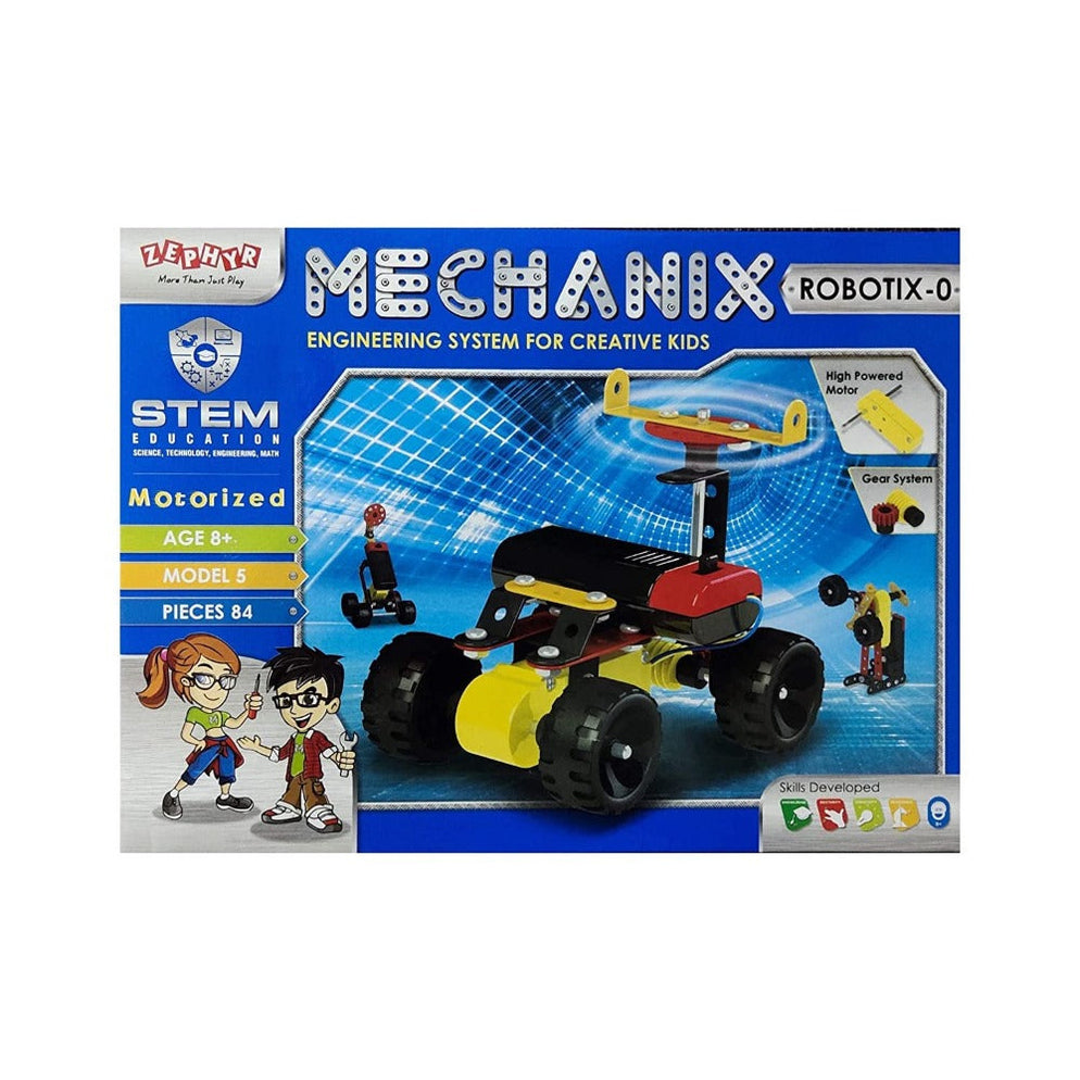 Zephyr Mechanix Motorized Robotix Construction Set — Toycra