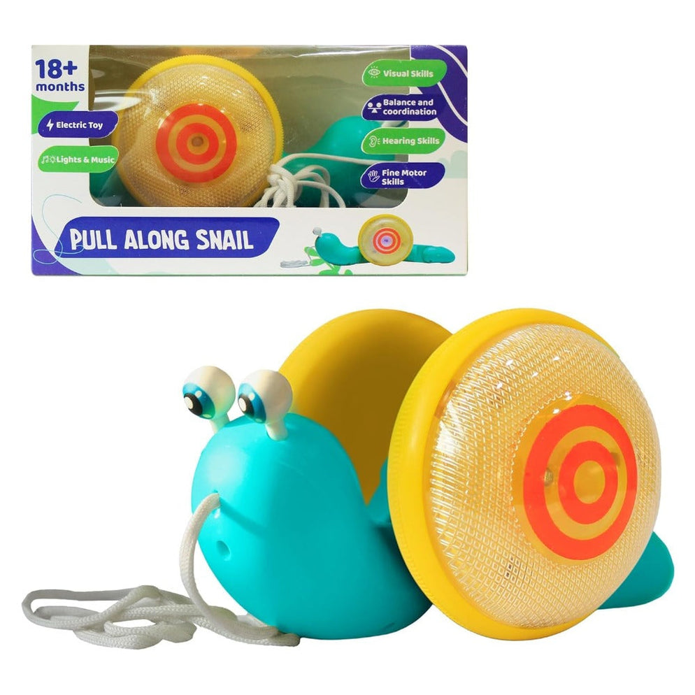 innovitoy Pull Along Snail — Toycra