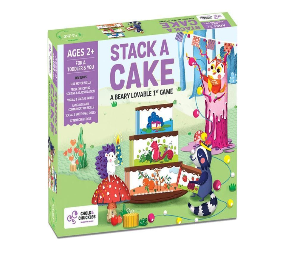 Chalk & Chuckles Stack a Cake — Toycra