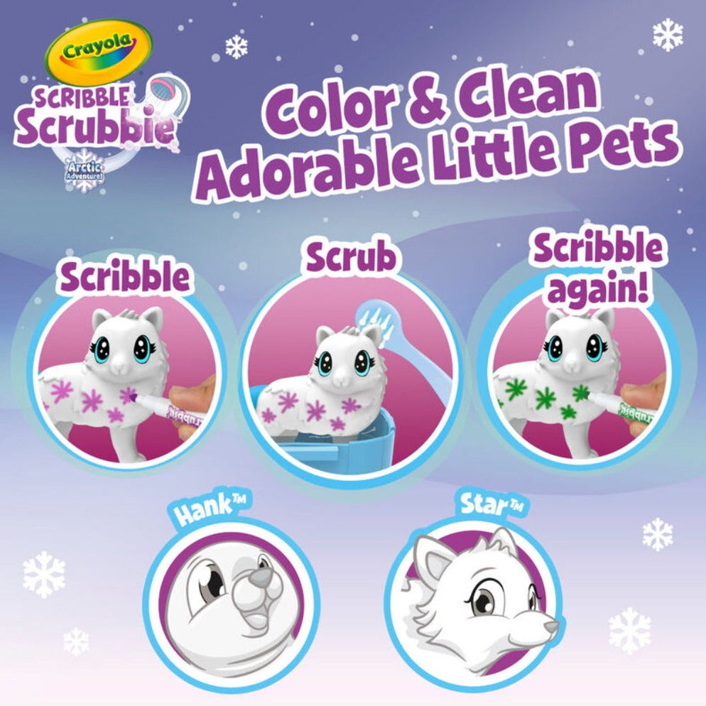 Crayola Scribble Scrubbie Pets Arctic Igloo Playset — Toycra
