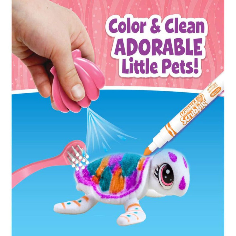 Crayola Scribble Scrubbie Pets Seashell Splash Playset — Toycra