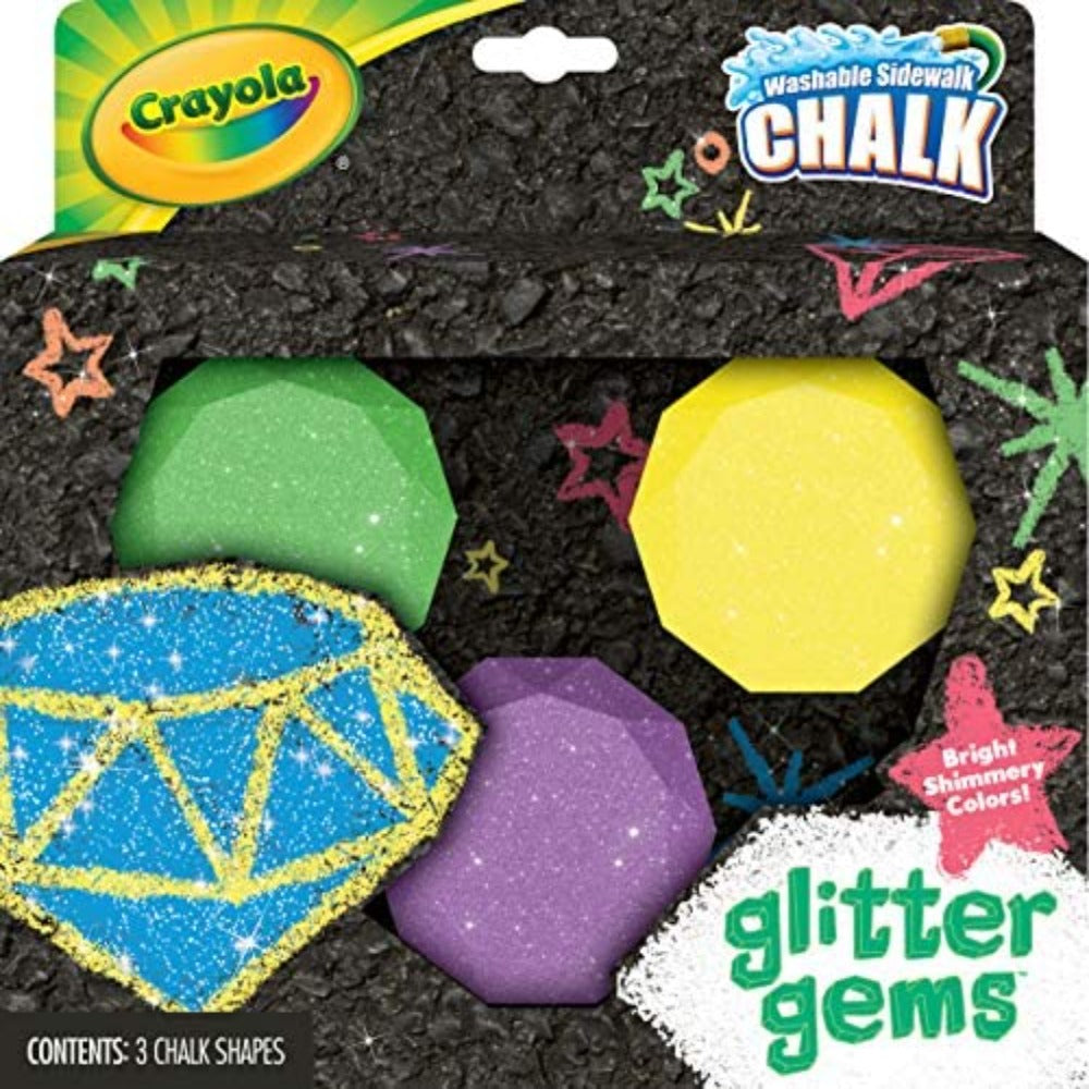 Crayola Sidewalk Chalk (3 Pcs) - Multicolor — Toycra