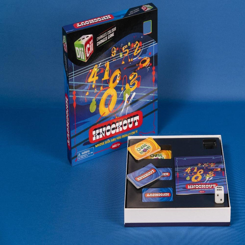 Diicii Knock Out Novelty Dice Game — Toycra