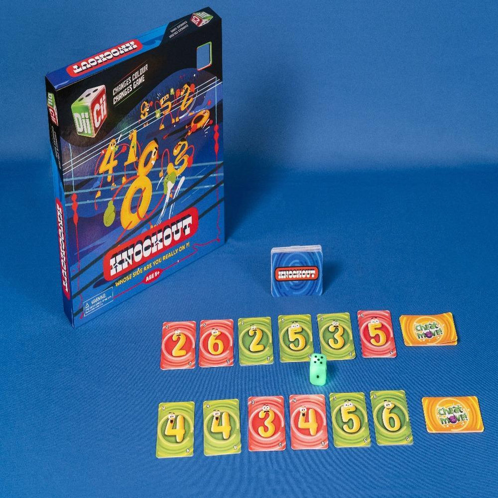 Diicii Knock Out Novelty Dice Game — Toycra