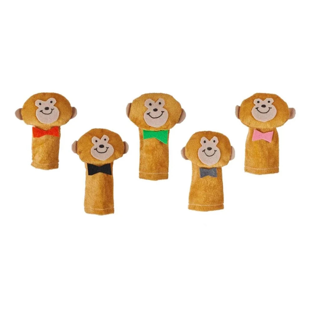 Eduedge Five Little Monkeys Finger Puppets — Toycra