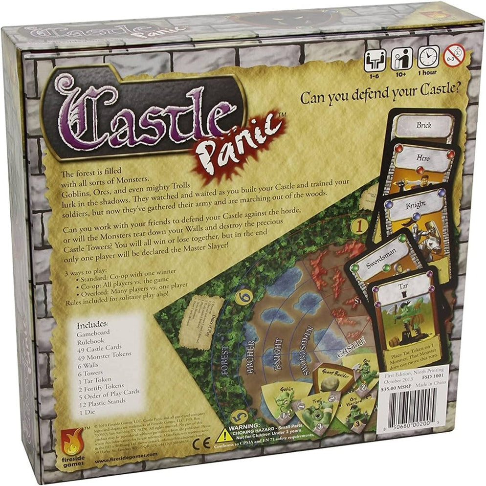 Fireside Games Castle Panic Board Game — Toycra