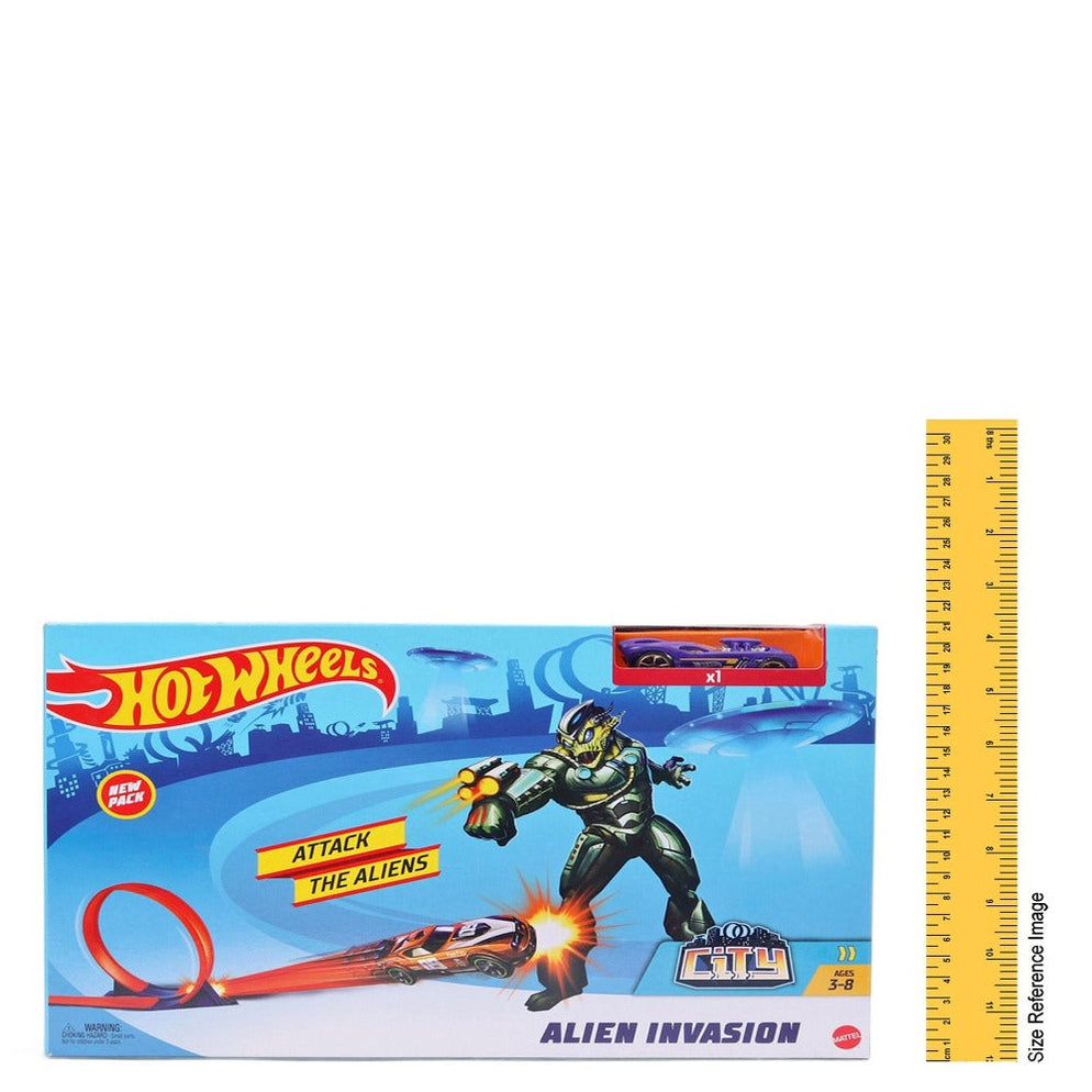 Hot Wheels Alien Invasion Trackset — Toycra