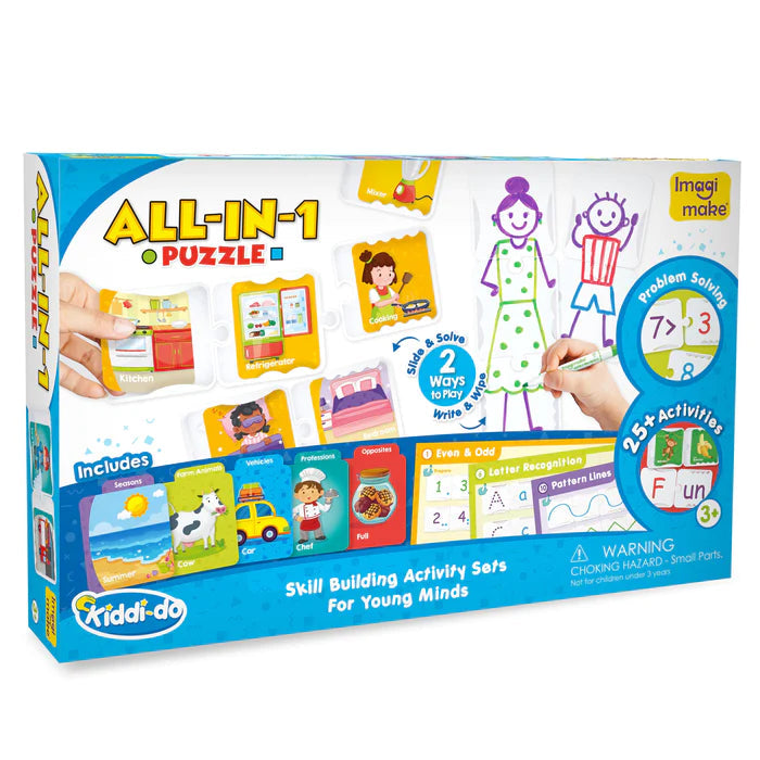 Imagimake Kiddi do All-in-1 Puzzle — Toycra