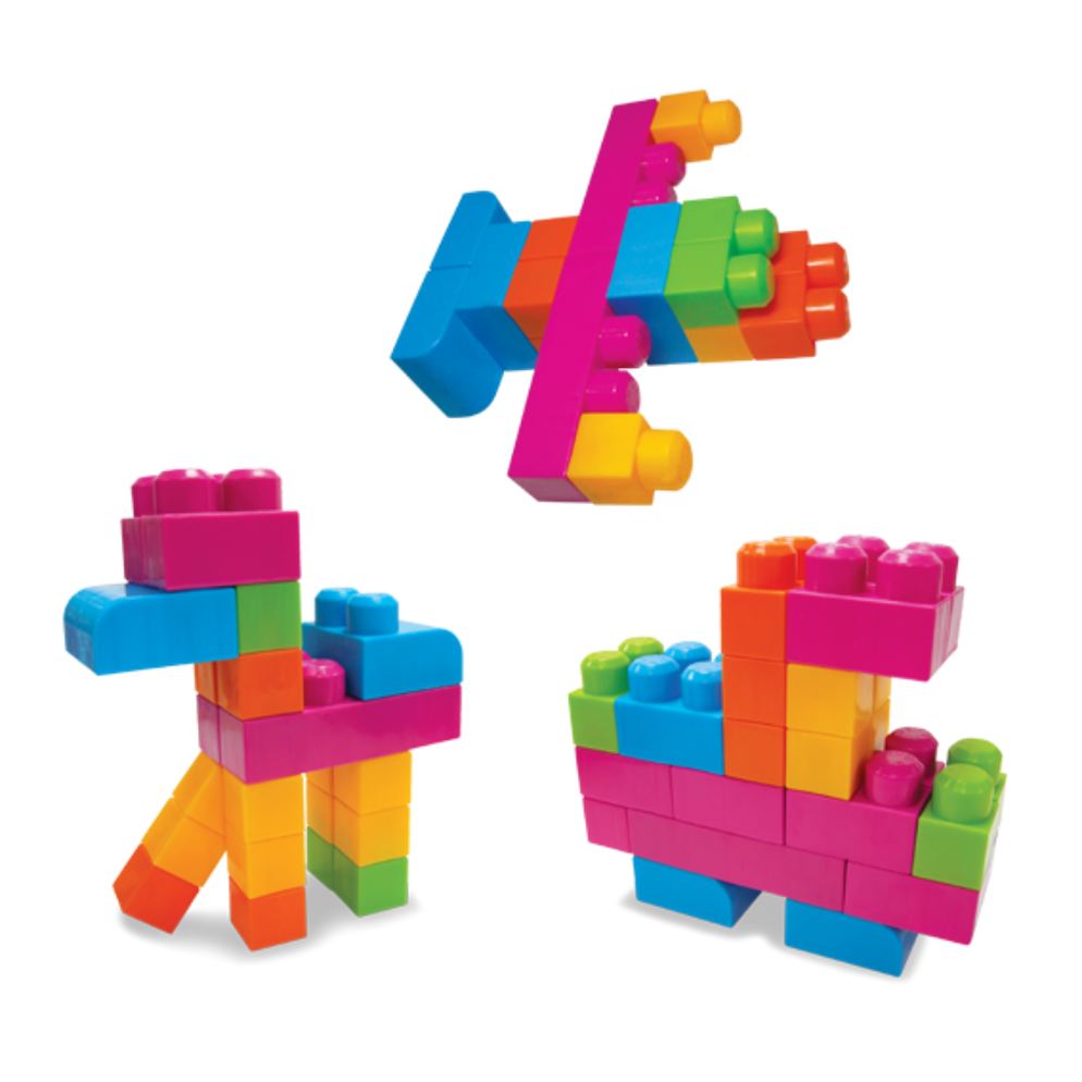 Jumbo Blocks-42 Pcs in Transparent Container — Toycra