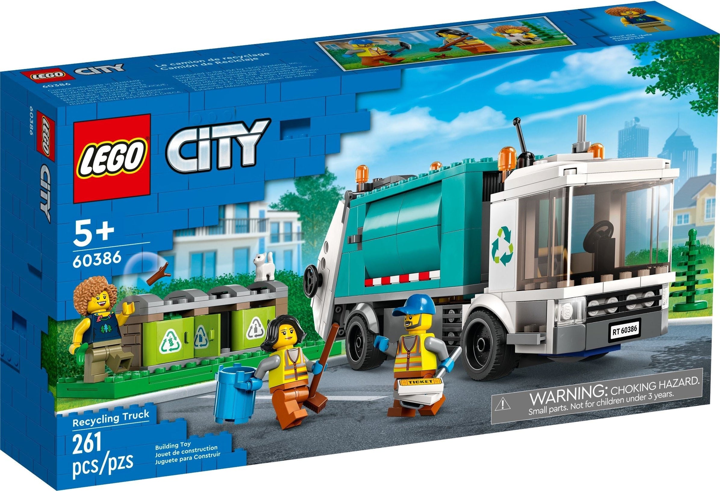 LEGO City 60386 Recycling Truck — Toycra