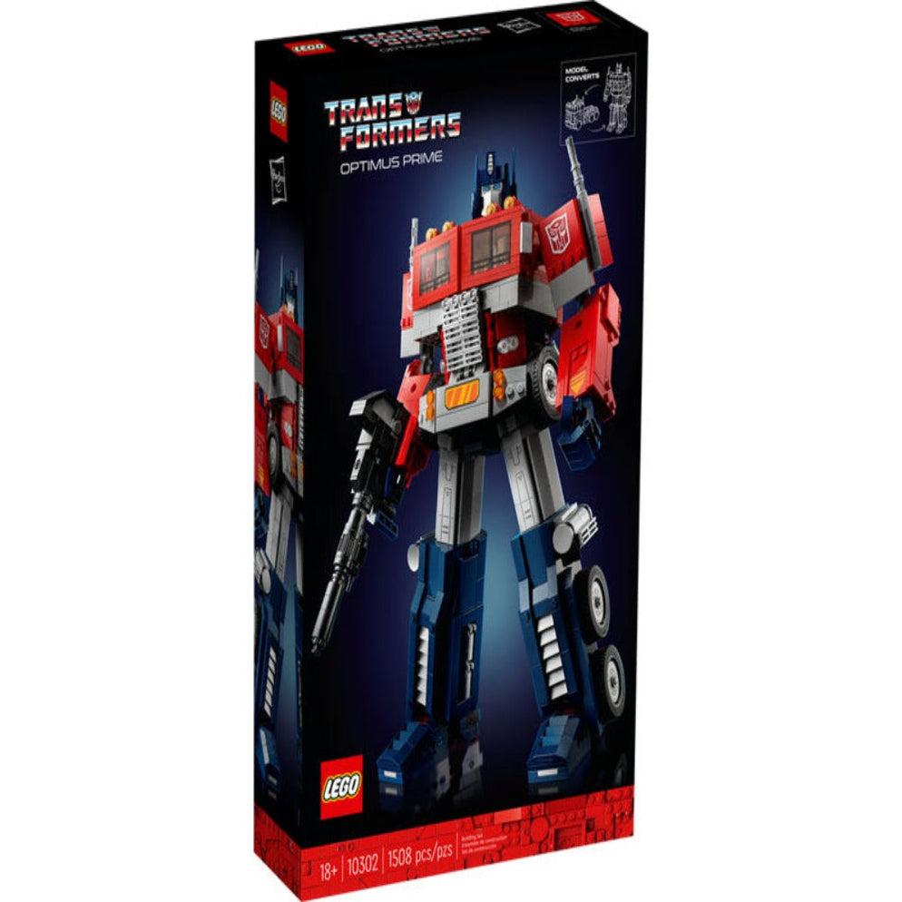 LEGO 10302 Icons Optimus Prime (1,508 Pieces) — Toycra