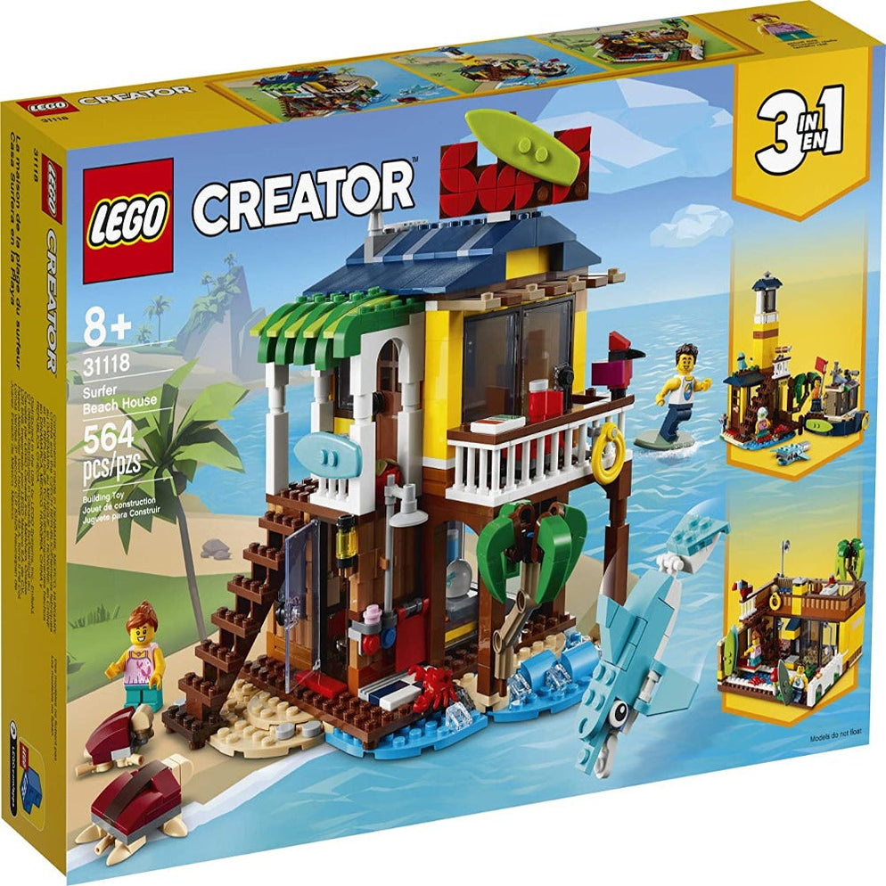 LEGO 31118 Creator 3in1 Surfer Beach House ( 564 Pieces ) — Toycra