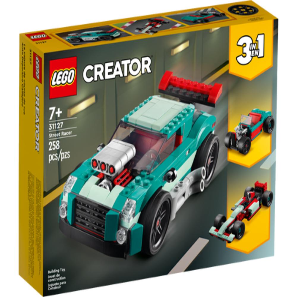 LEGO 31127 Creator 3in1 Street Racer - 258 Pieces — Toycra