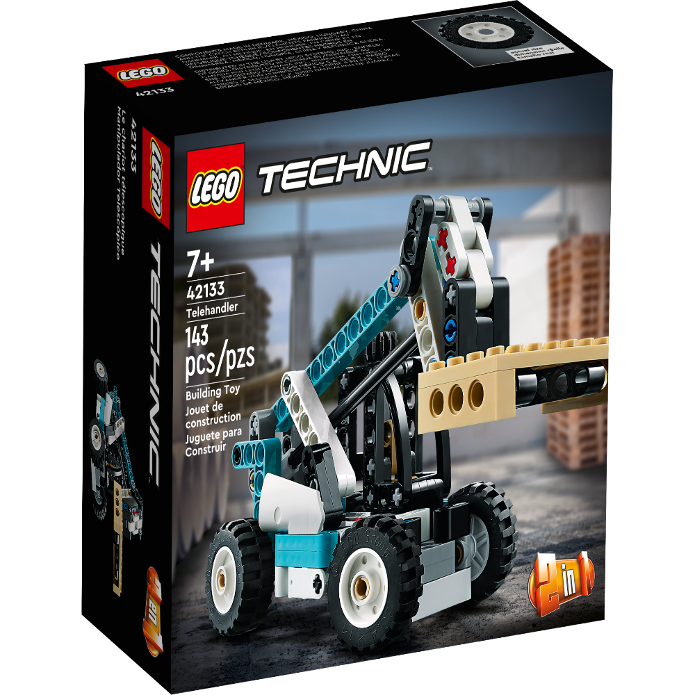 LEGO 42133 Technic Telehandler - 143 Pieces — Toycra