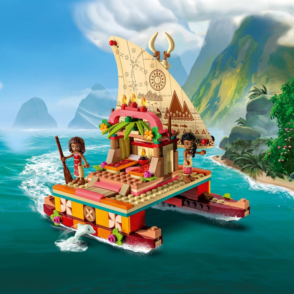 LEGO 43210 Disney Princess Moana's Wayfinding Boat — Toycra