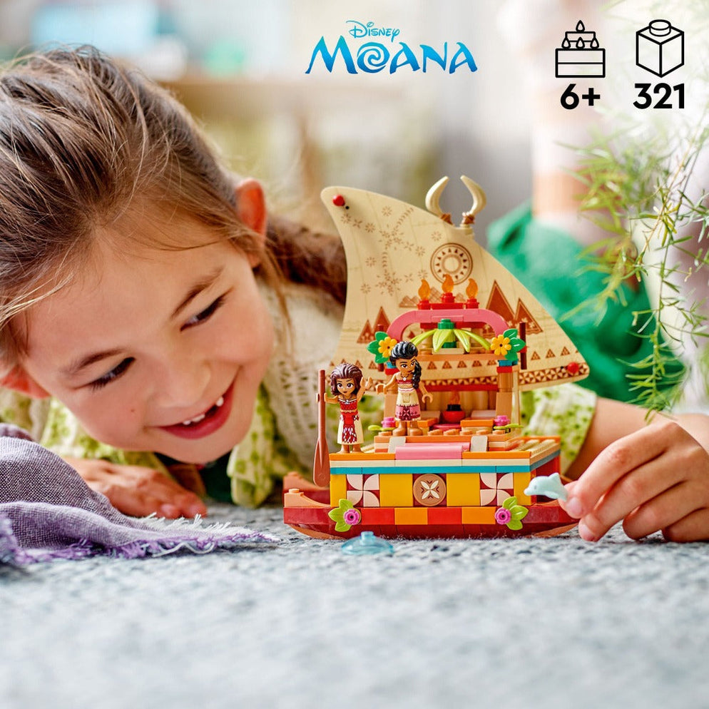 LEGO 43210 Disney Princess Moana's Wayfinding Boat — Toycra