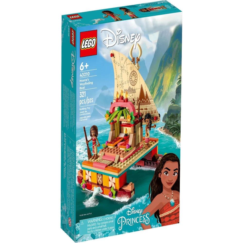 LEGO 43210 Disney Princess Moana's Wayfinding Boat — Toycra