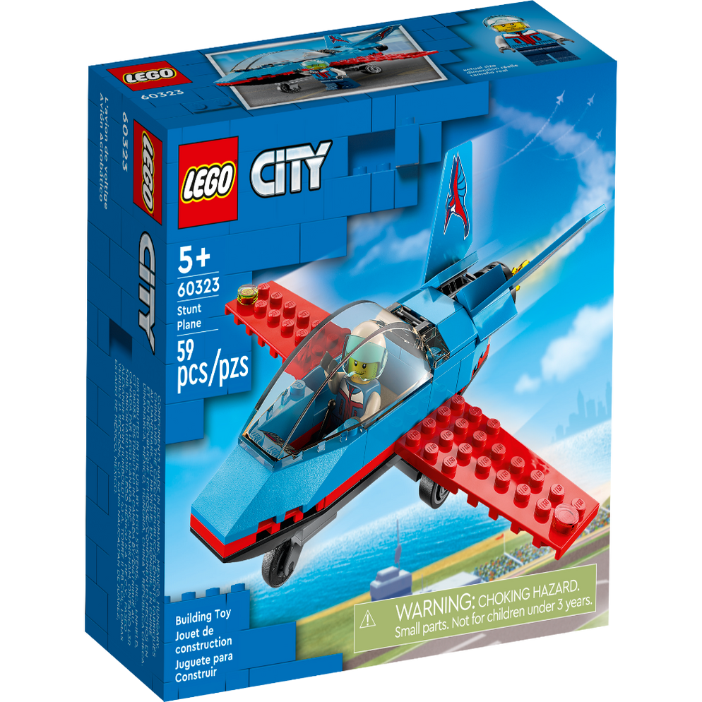 LEGO 60323 City Great Vehicles Stunt Plane — Toycra