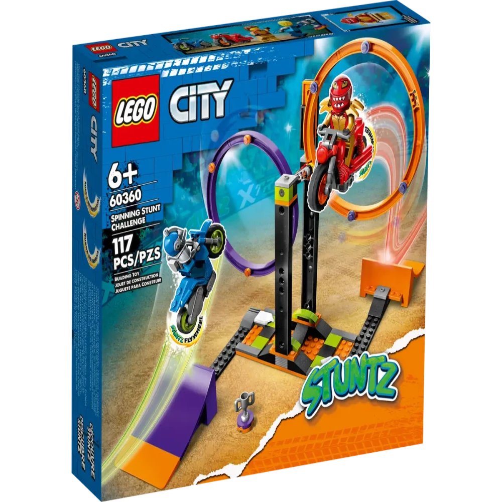 LEGO 60360 City Spinning Stunt Challenge — Toycra