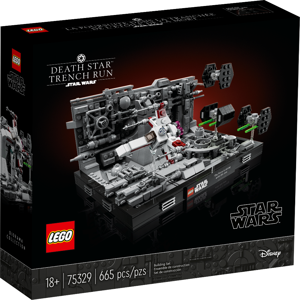 LEGO 75329 Star Wars Death Star Trench Run Diorama ( 665 Pieces ) — Toycra